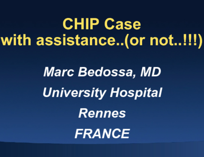 CHIP Case with assistance..(or not..!!!) | tctmd.com
